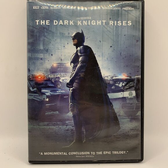 WARNER HOME VIDEO | Media | The Dark Knight Rises Dvd Movie Rated Pg3 ...